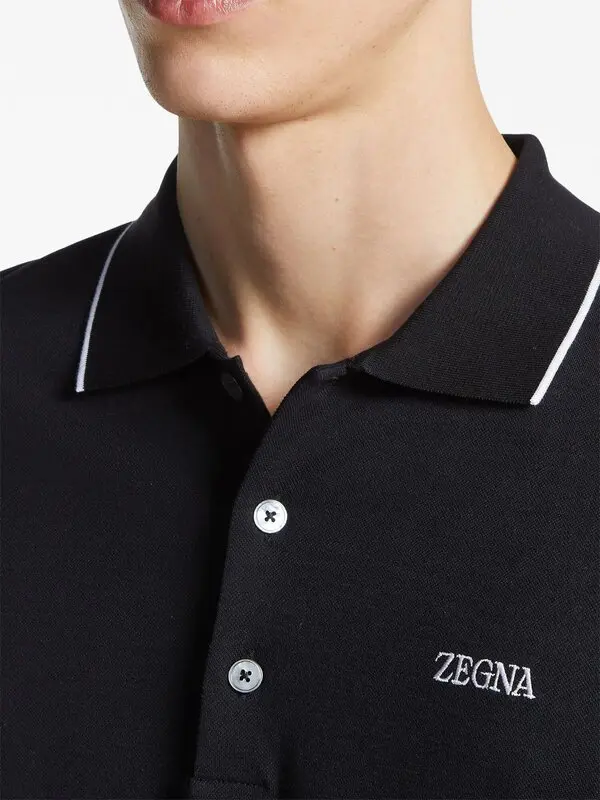 Zegna Cotton Polo Shirt
