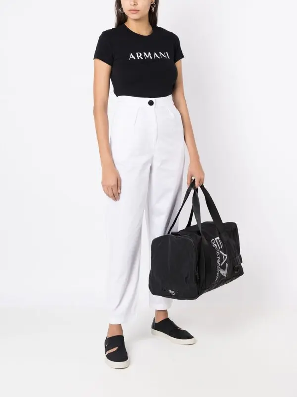 EA7 Logo-print Holdall