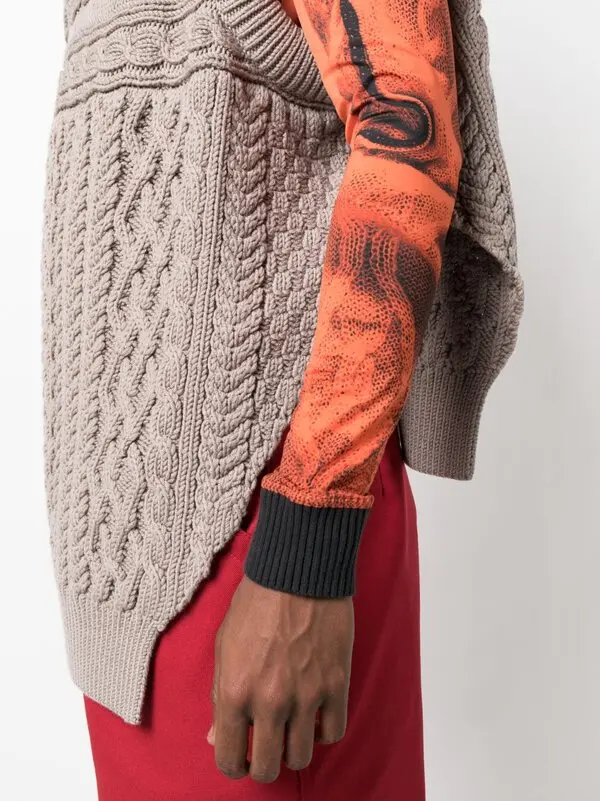 ROBYN LYNCH Oversized Merino-wool Vest