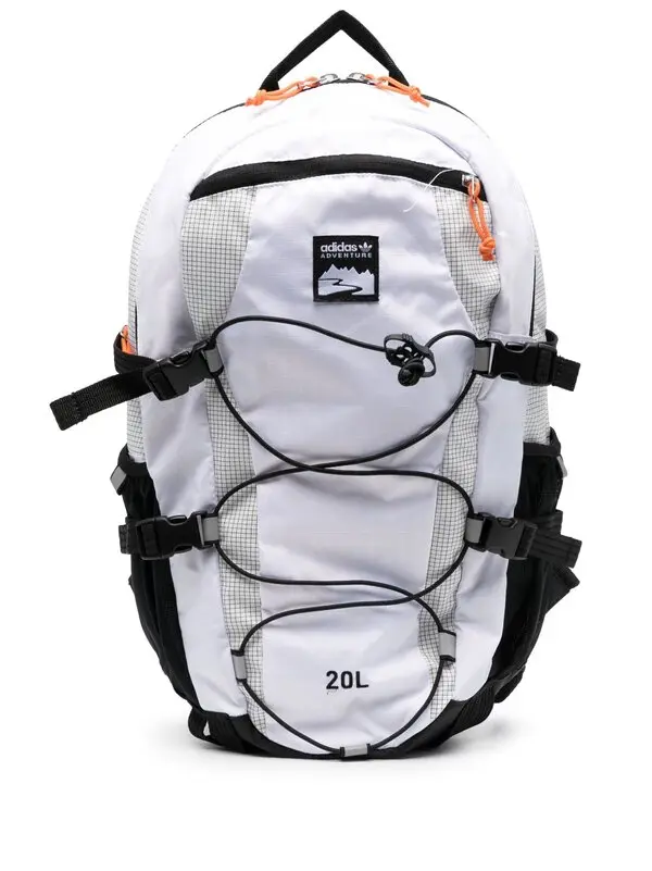 adidas adventure backpack Adidas Adventure Recycled-Polyester Backpack - White