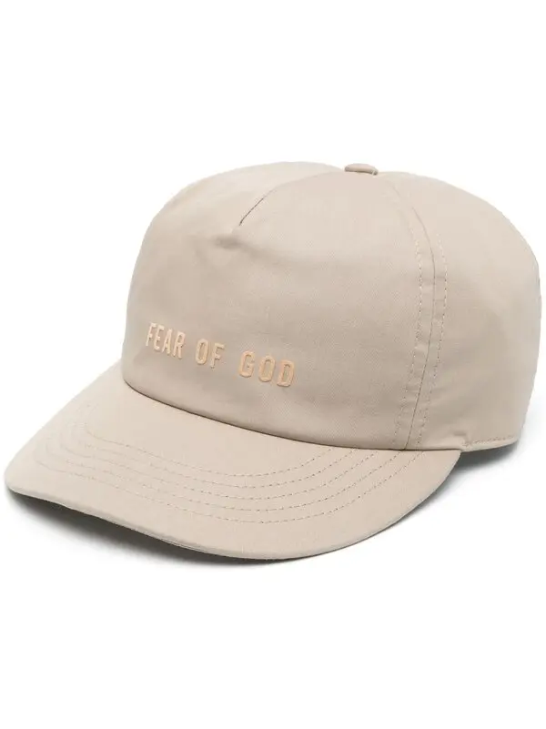 Fear Of God Embossed-logo Cap - Neutrals