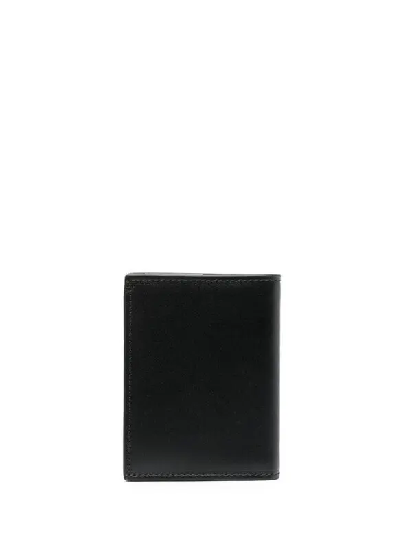 Comme Des Garçons Leather Bi-fold Wallet - Black