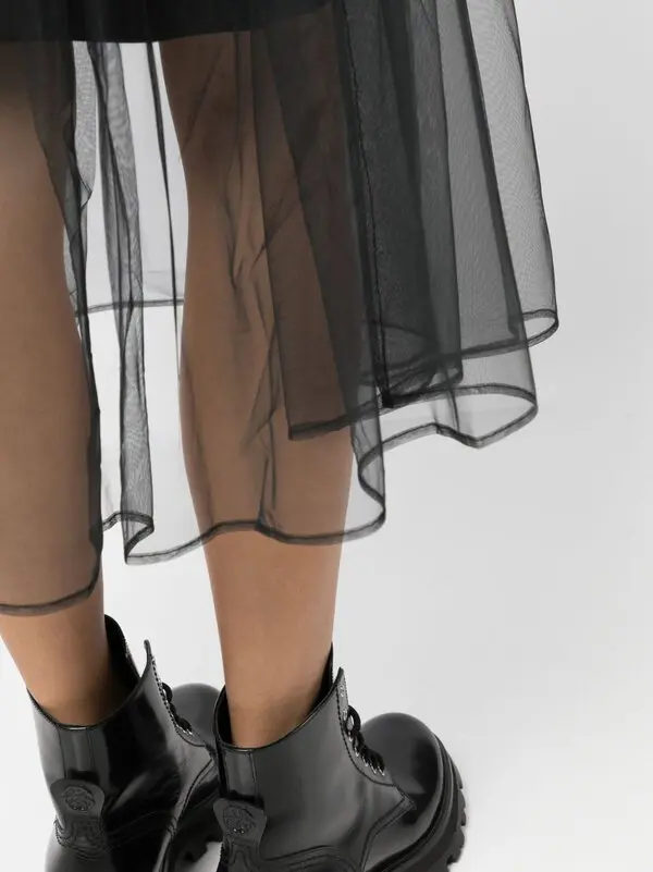 JNBY Sleeveless Tulle-panel Dress
