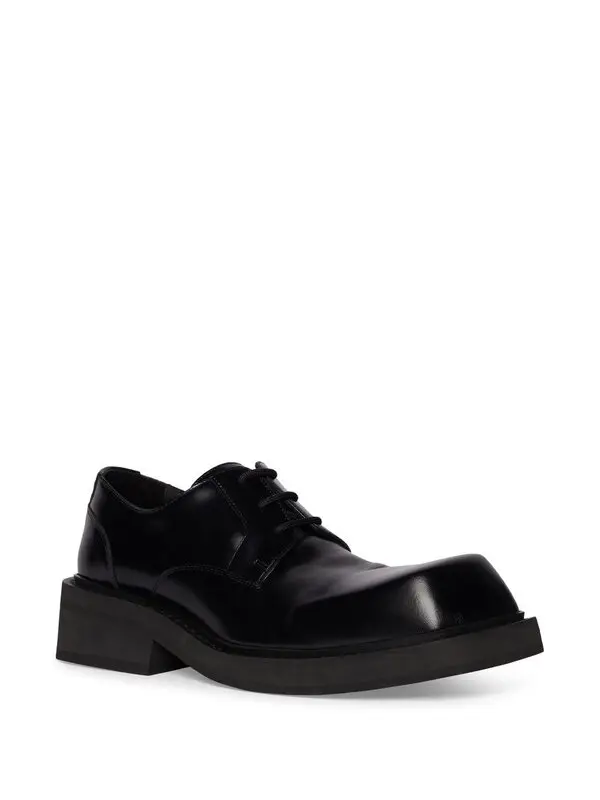 Balenciaga Inspector 40mm Derby Shoes In Black - 40% Off