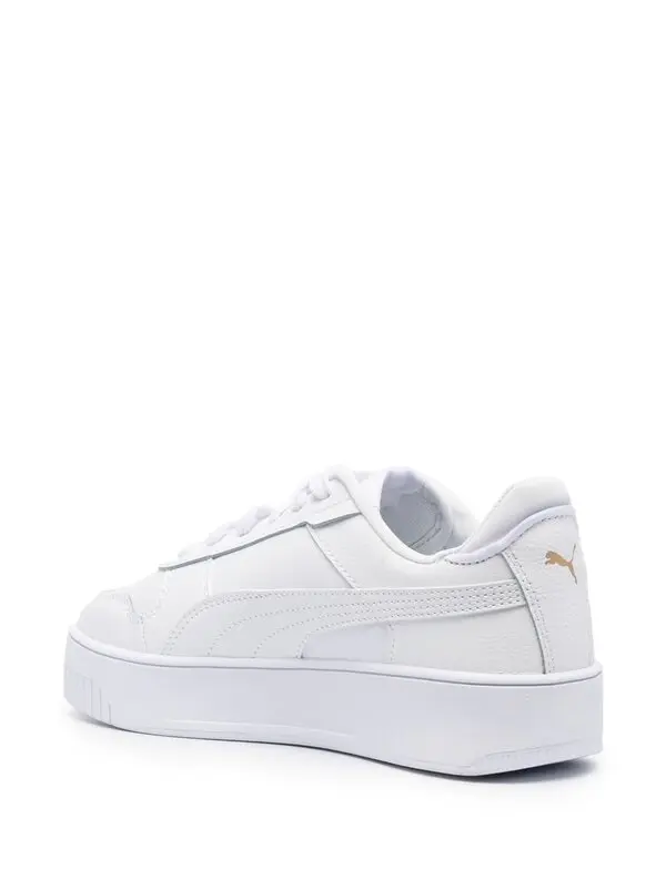 PUMA Carina Logo-print Sneakers - White