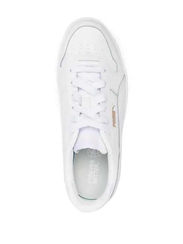 PUMA Carina Logo-print Sneakers - White