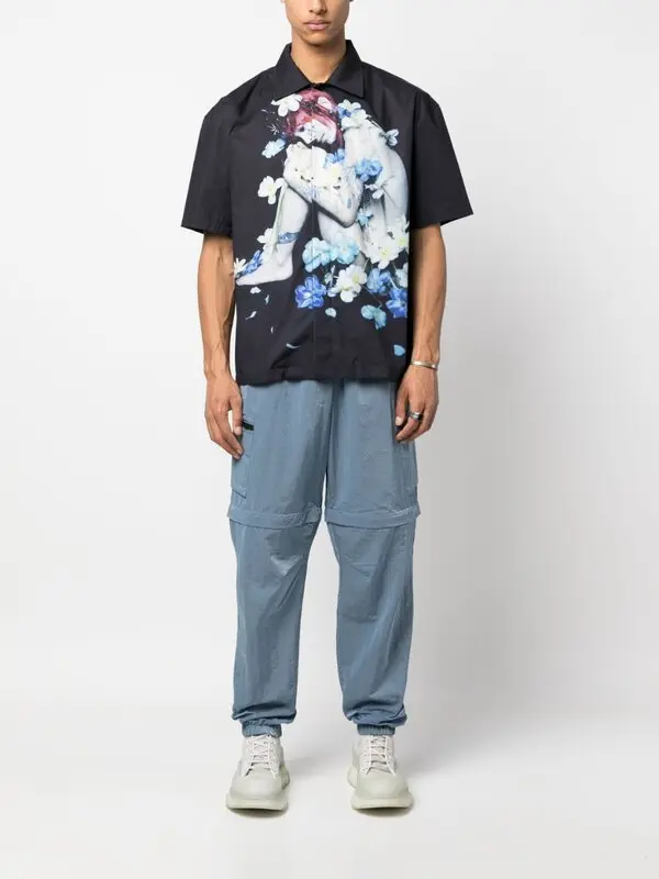 KUSIKOHC Photograph-print Short-sleeve Shirt