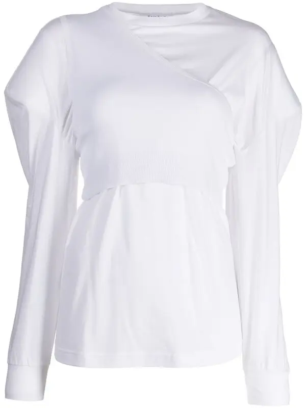 ENFOLD Asymmetric Blouse
