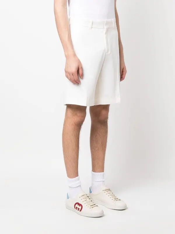 Casablanca Virgin Wool Bermuda Shorts