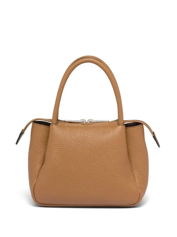Prada Logo-embellished Leather Mini Bag