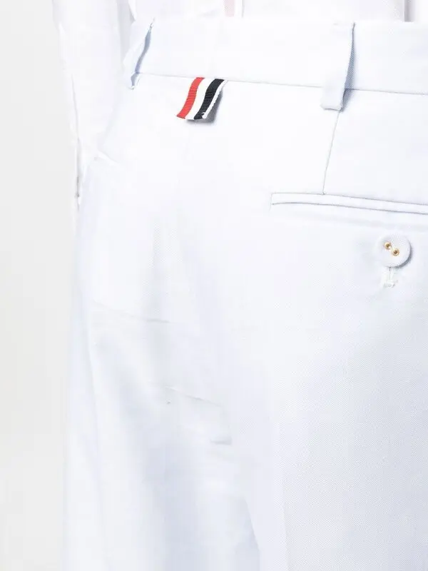 Thom Browne Sack Tailored Cropped Trousers