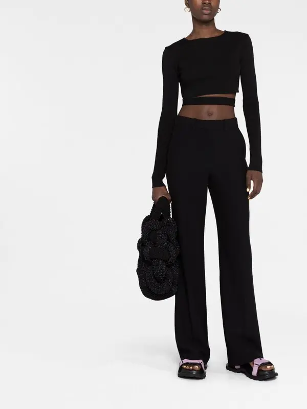 JOSEPH Morissey Flared Trousers