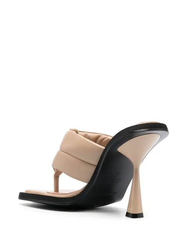 ANDREĀDAMO 120mm Leather Sandals