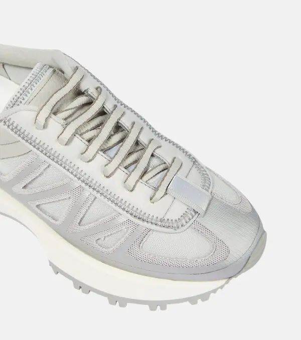 MAISON MARGIELA Leather-trimmed Low-top Sneakers