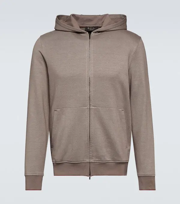 Loro Piana Cairns Cotton And Linen Hoodie