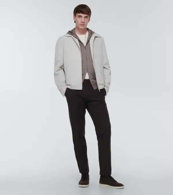 Loro Piana Cairns Cotton And Linen Hoodie