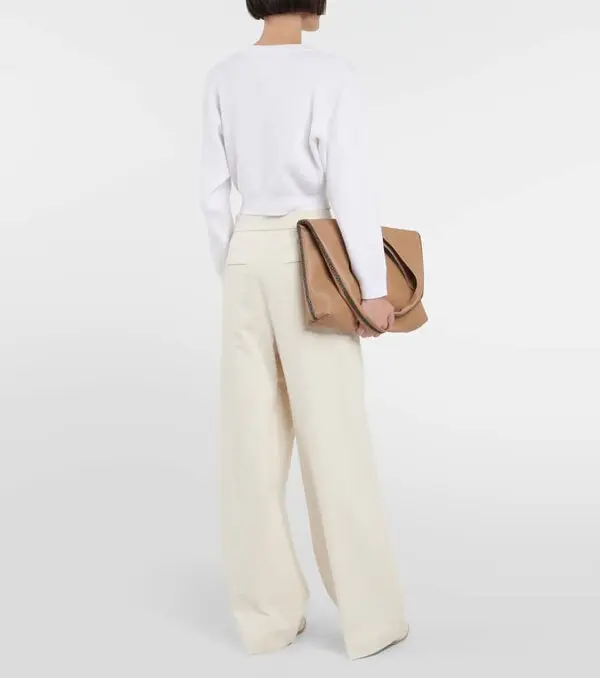 Brunello Cucinelli Cotton Cropped Sweater
