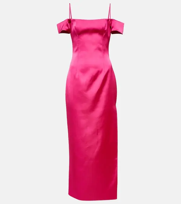 RASARIO Off-shoulder Gown - Pink