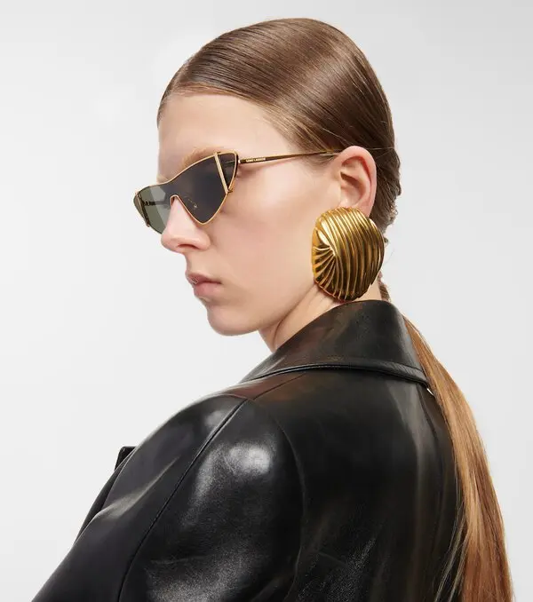 Saint Laurent Sl 536 Cat-Eye Sunglasses - Grey | Editorialist display picture 2