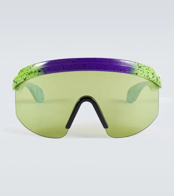 Gucci Mask Sunglasses - Green