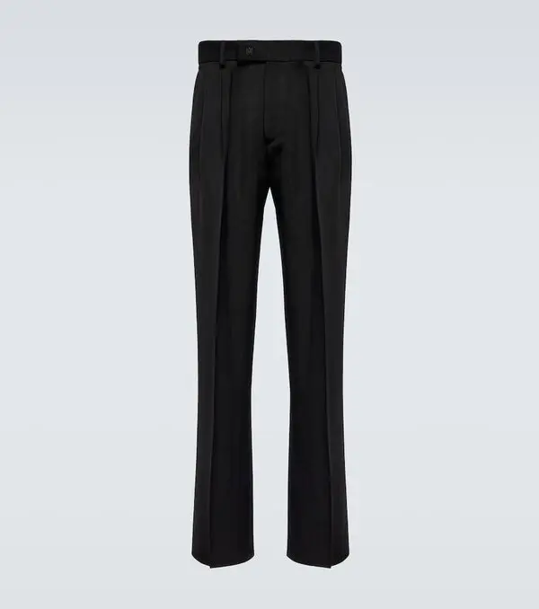 Amiri Twill Straight Leg Trousers