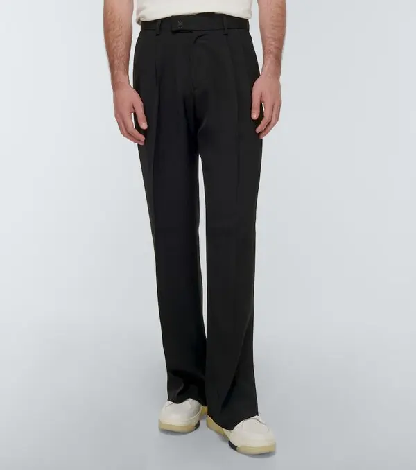 Amiri Twill Straight Leg Trousers
