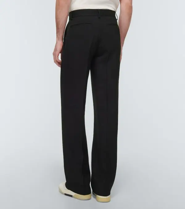 Amiri Twill Straight Leg Trousers