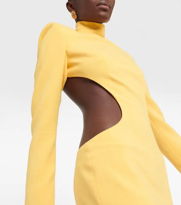 MONOT Mônot Cutout Crêpe Minidress