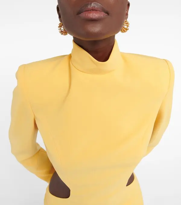 MONOT Mônot Cutout Crêpe Minidress
