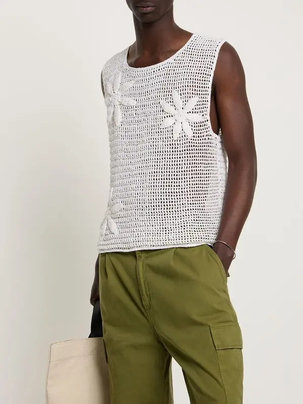 Gimaguas Guapo Cotton Knit Tank Top