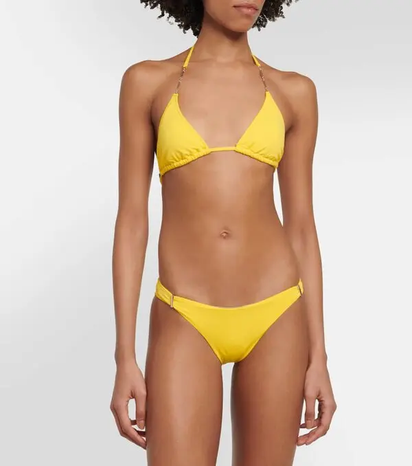 Melissa Odabash Martinique Bikini Bottom - Yellow