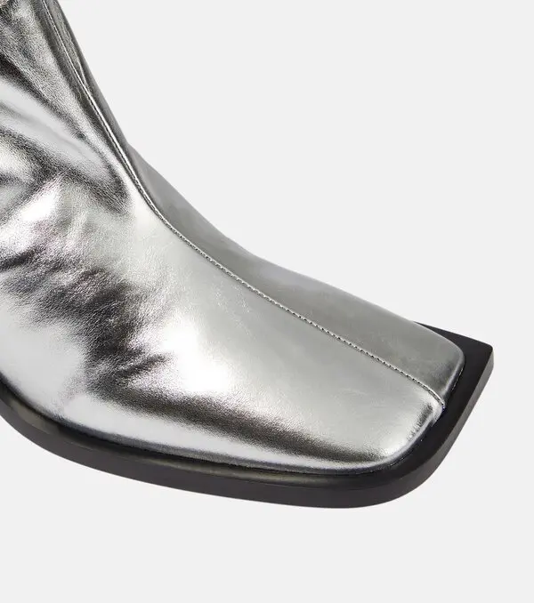 JIL SANDER Leather Knee-high Boots