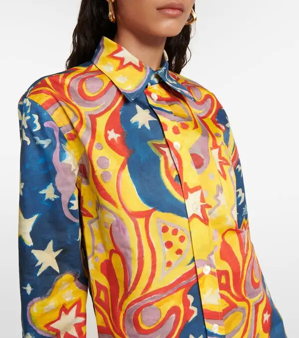 Marni X No Vacancy Inn Printed Shirt