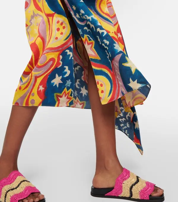 Marni Printed Midi Dress - Multicoloured