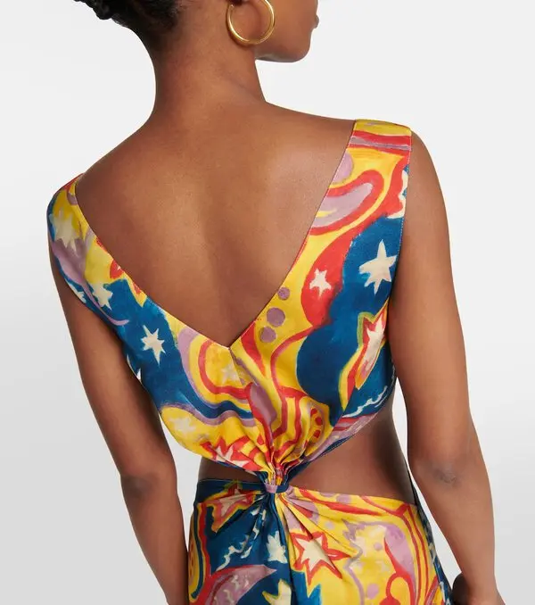 Marni Printed Midi Dress - Multicoloured