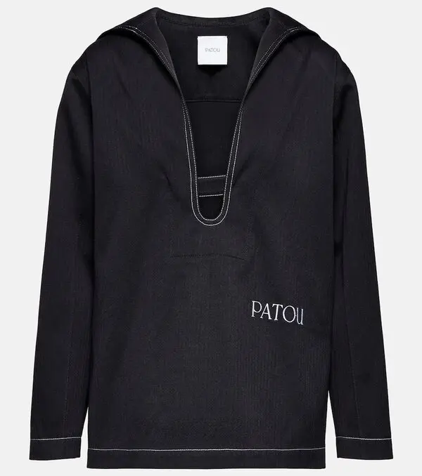 Patou Logo Cotton Top