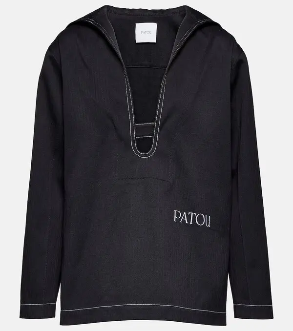 PATOU Logo Cotton Top