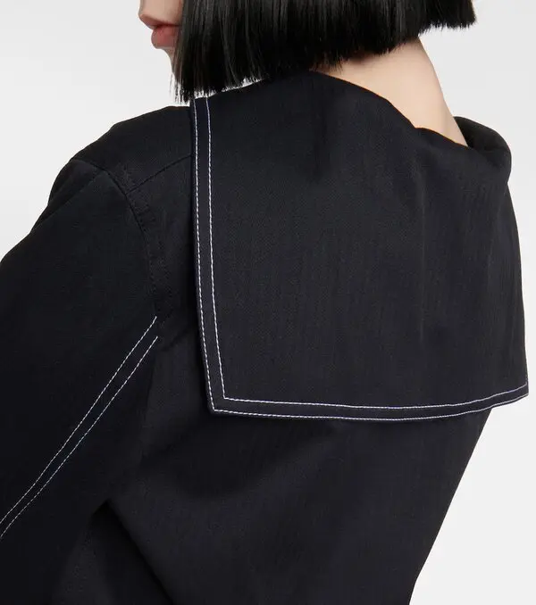 PATOU Logo Cotton Top