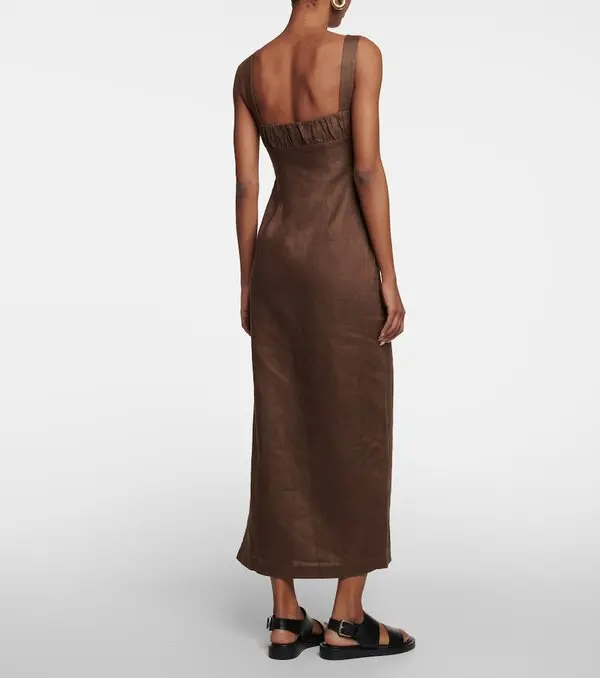 chinese dress ladies Sir Bettina Midi Dress in Black – Coco & Lola main image 0