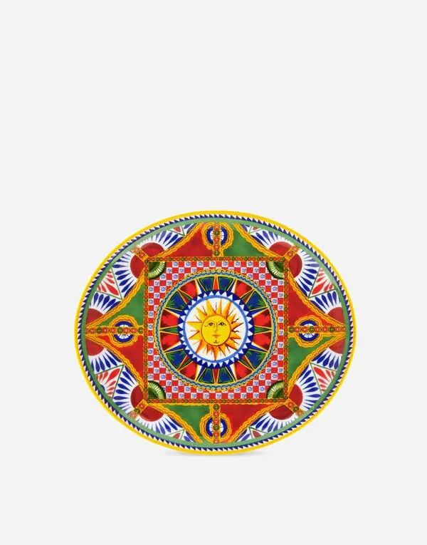 Dolce & Gabbana Porcelain Platter - Multicolor