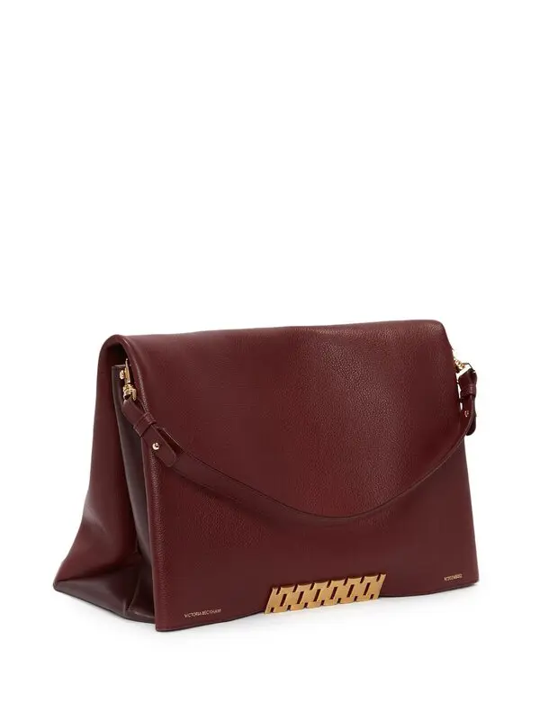 Victoria Beckham Jumbo-chain Leather Pouch
