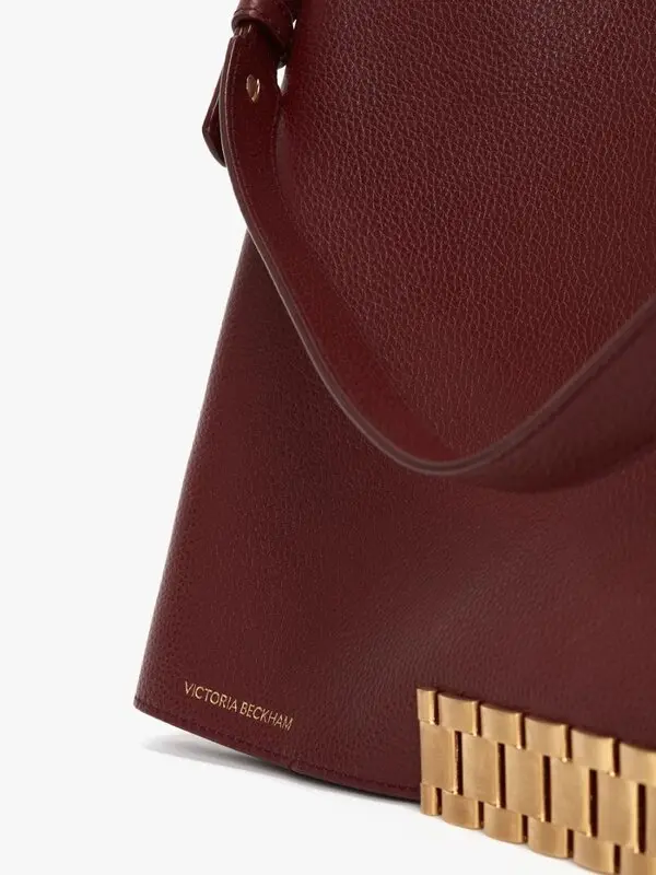 Victoria Beckham Jumbo-chain Leather Pouch