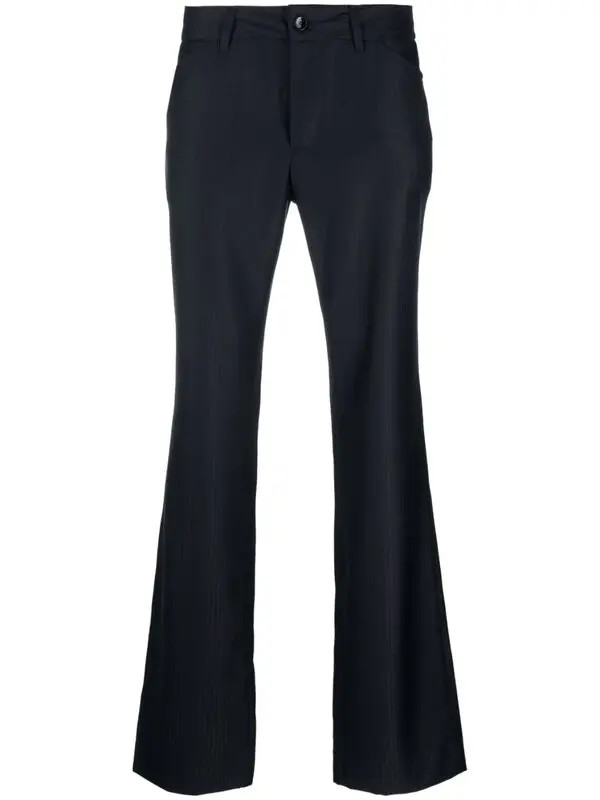 Etro Striped Wool Trousers