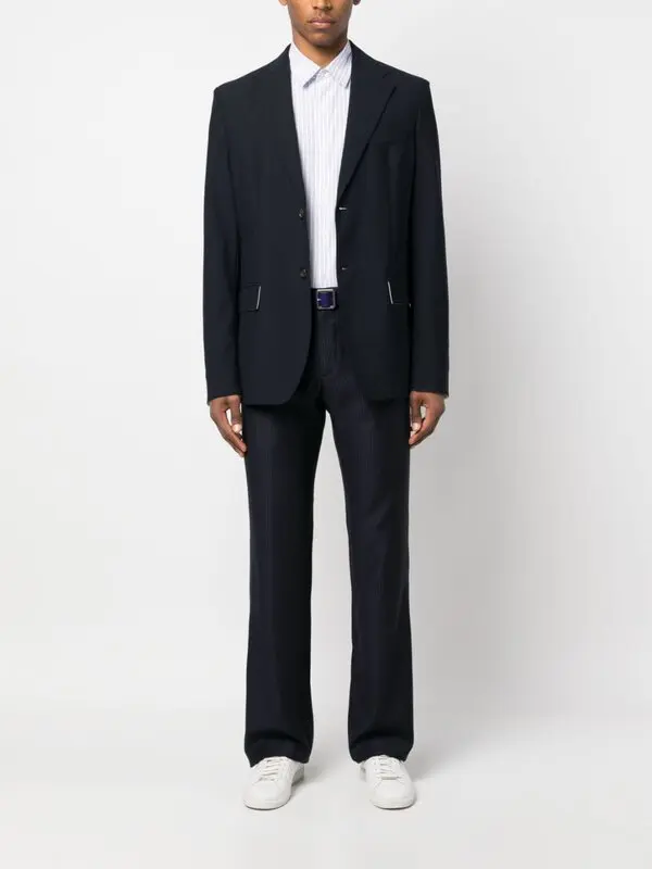 Etro Striped Wool Trousers
