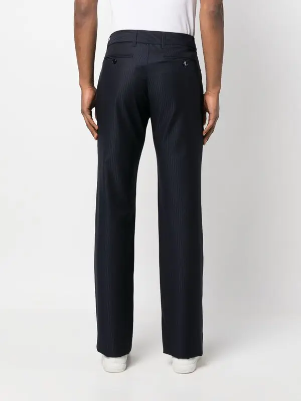 Etro Striped Wool Trousers