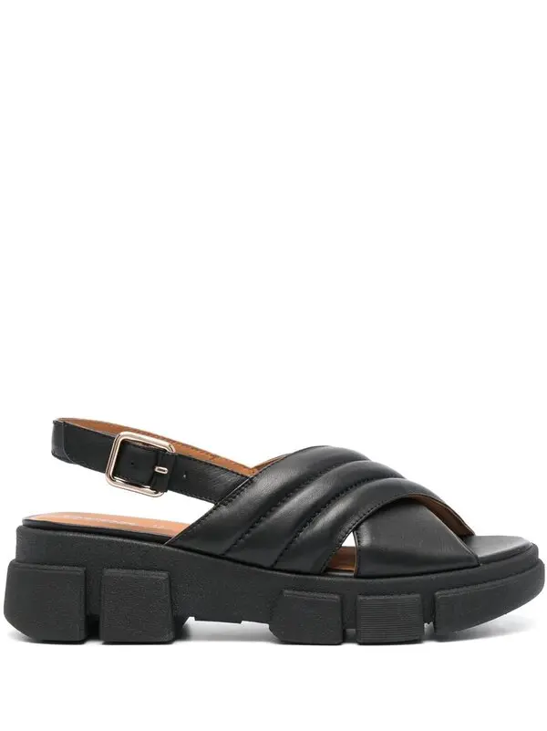 Geox 50mm Lisbona Leather Sandals