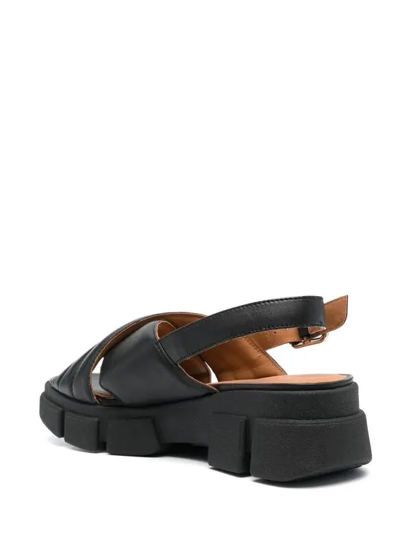 Geox 50mm Lisbona Leather Sandals
