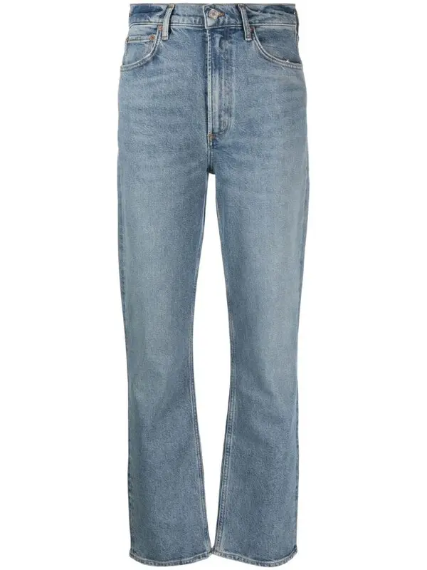 AGOLDE High-rise Straight-leg Jeans