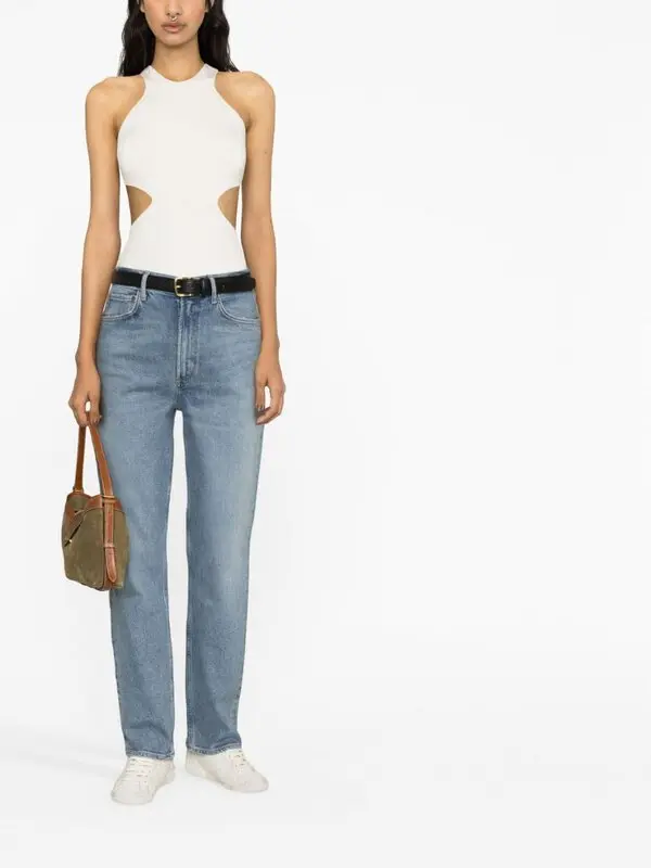 AGOLDE High-rise Straight-leg Jeans