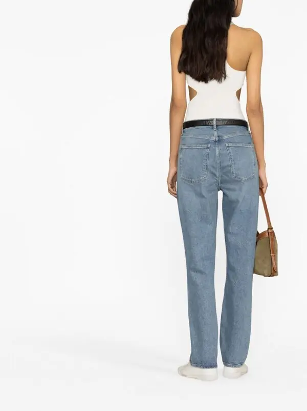 AGOLDE High-rise Straight-leg Jeans